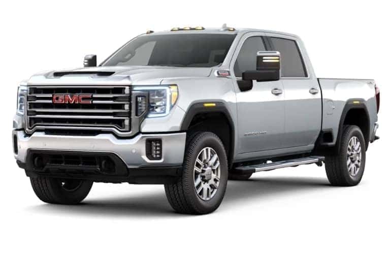 What colors do the 2020 GMC trucks come in?