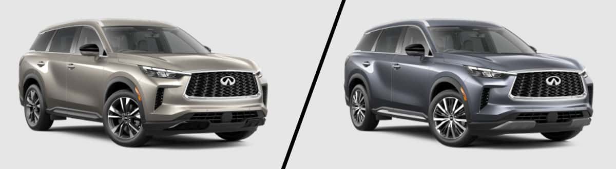 Infiniti Pure Vs Luxe Vs Sensory