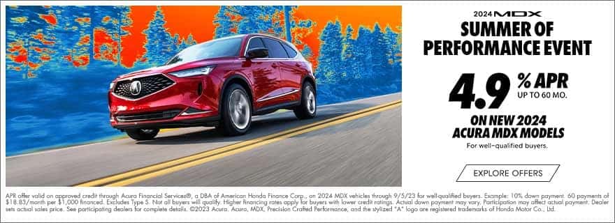 New Acura Vehicles | Acura Dealer in Jackson MS