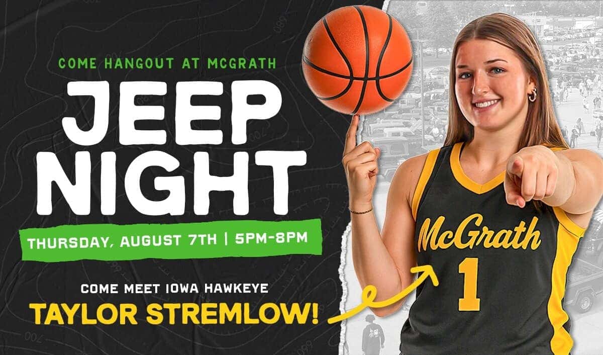 Jeep Night | Cedar Rapids Iowa City - McGrath Chrysler Jeep Dodge Ram