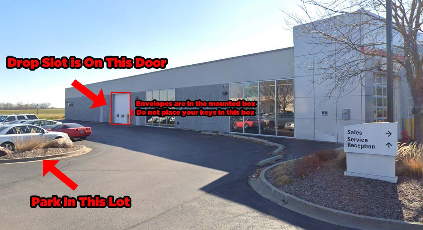 Instructions for Service After Hours Drop-Off | McGrath Toyota of Iowa City