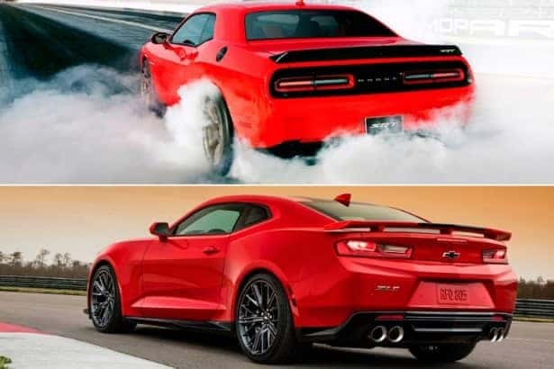 Exorcist Chevy Camaro ZL1 v. Dodge Challenger SRT Demon | Miami Lakes ...