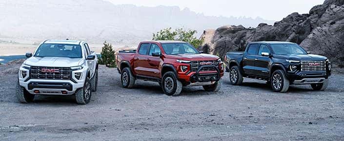 GMC Canyon AT4X vs Denali vs AT4: A Truck Trim Comparison