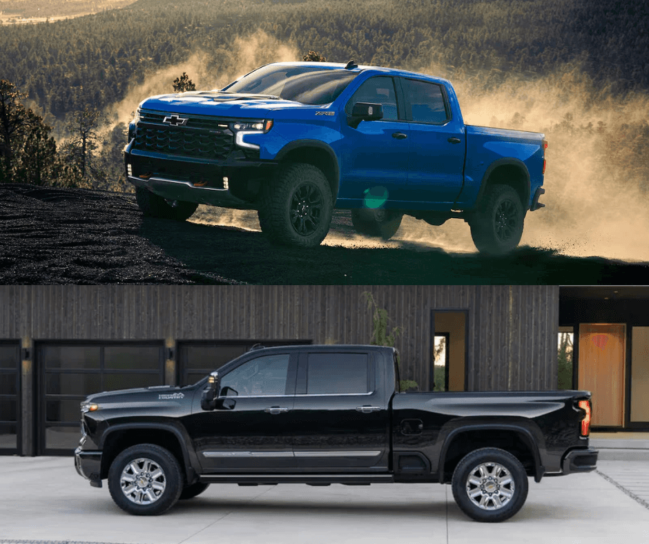 2025 Chevy Silverado 1500 vs. Chevy Silverado 2500: Which Pickup Should ...