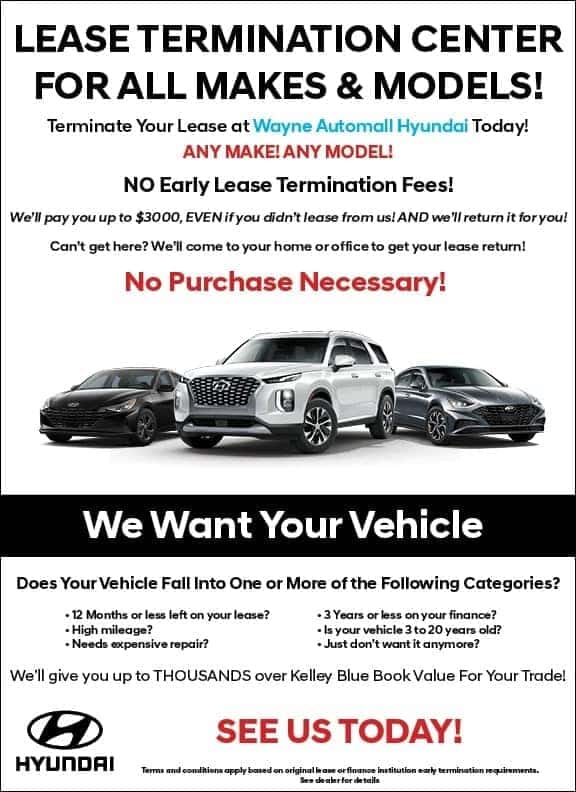 Lease Return Wayne Automall Hyundai